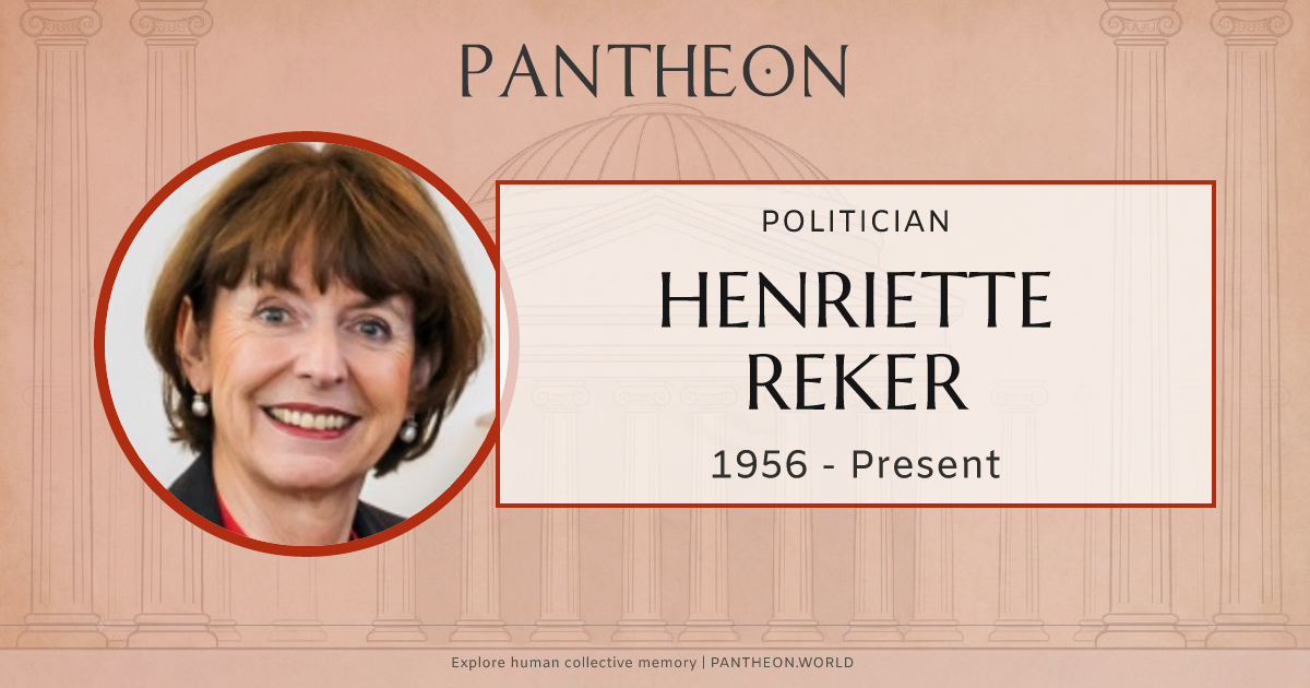 Henriette Reker Biography | Pantheon