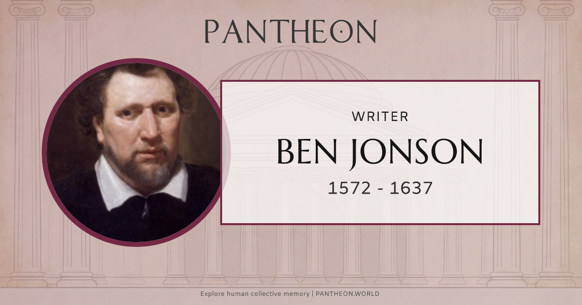Ben Jonson Biography | Pantheon