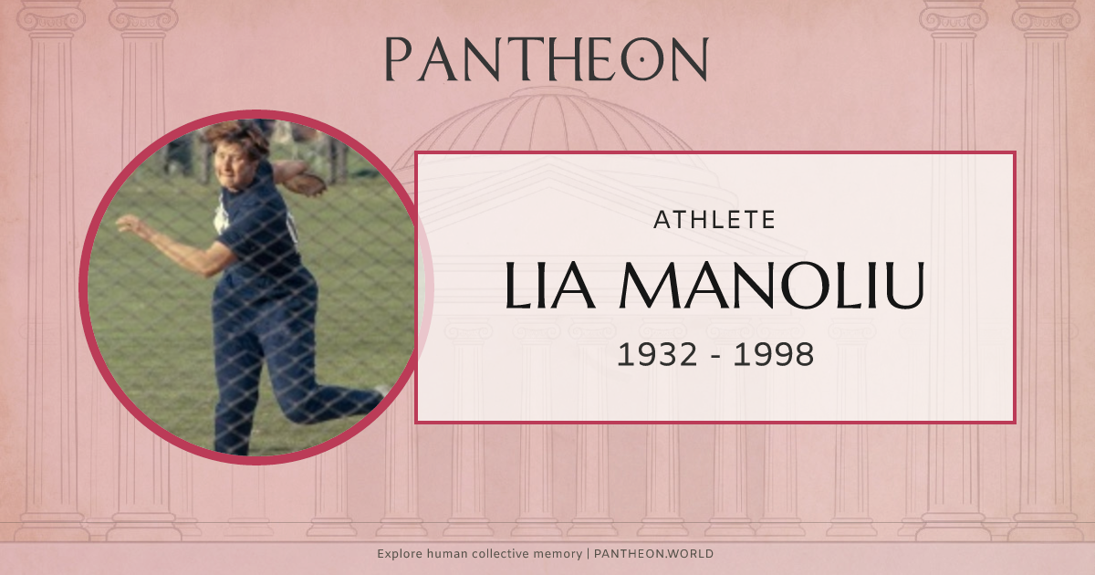 Lia Manoliu Biography | Pantheon