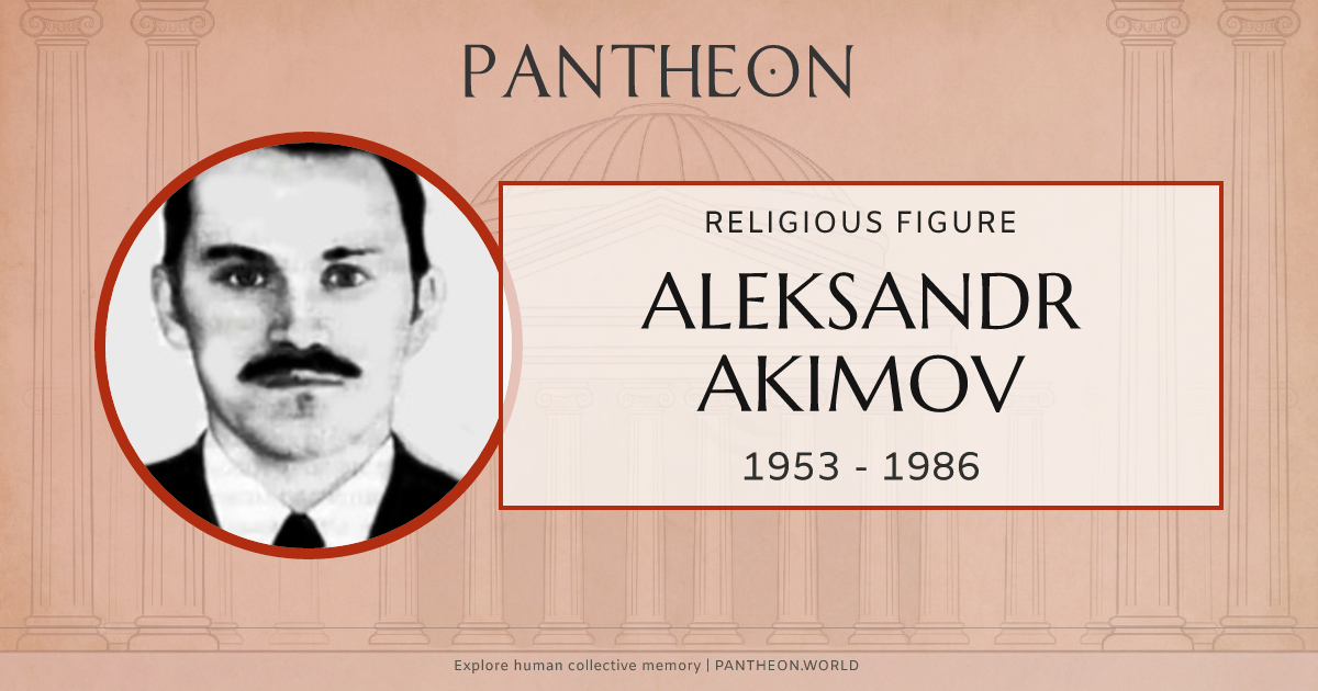 Aleksandr Akimov Biography | Pantheon