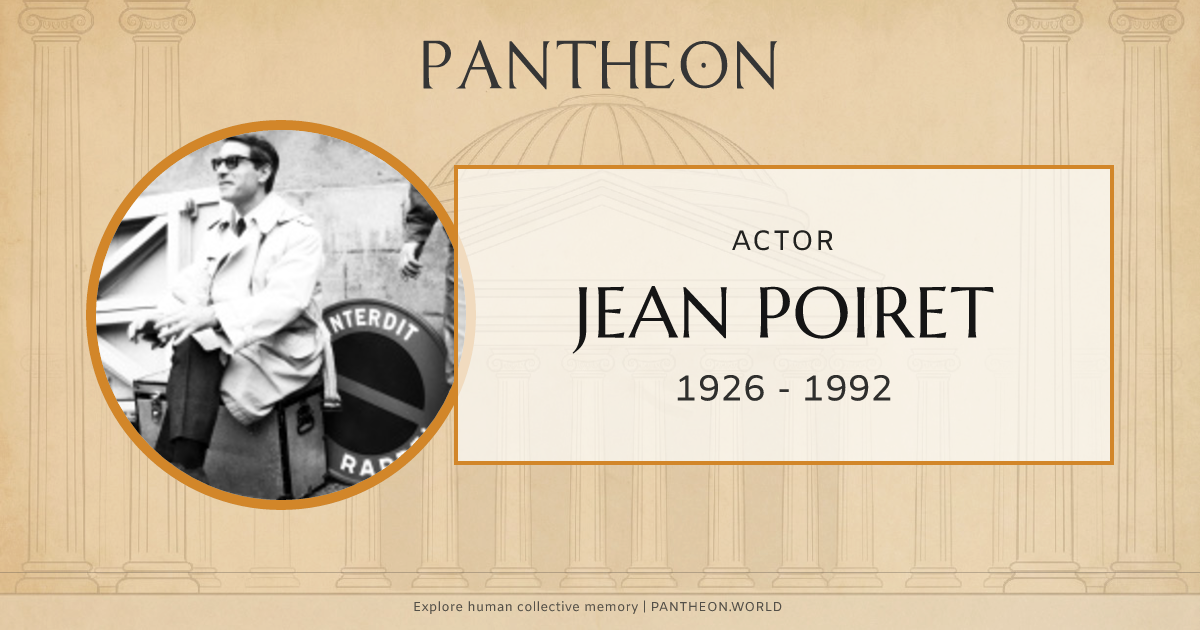 Jean Poiret Biography | Pantheon
