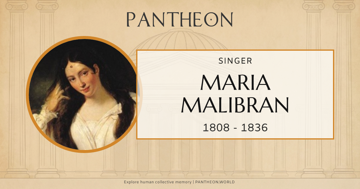 Maria Malibran Biography | Pantheon