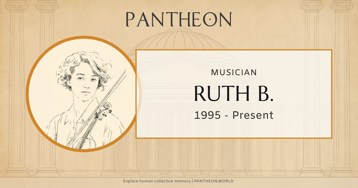 Ruth B. Biography | Pantheon