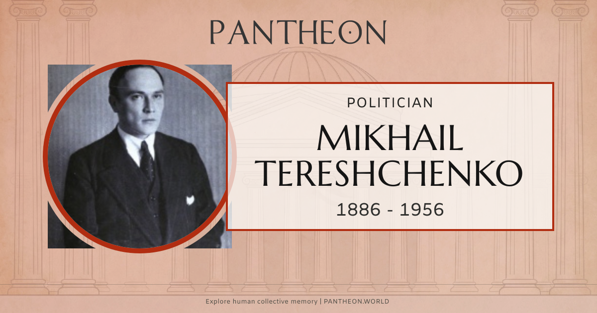 Mikhail Tereshchenko Biography | Pantheon