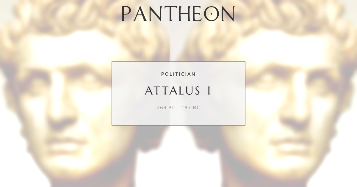 Attalus I Biography | Pantheon