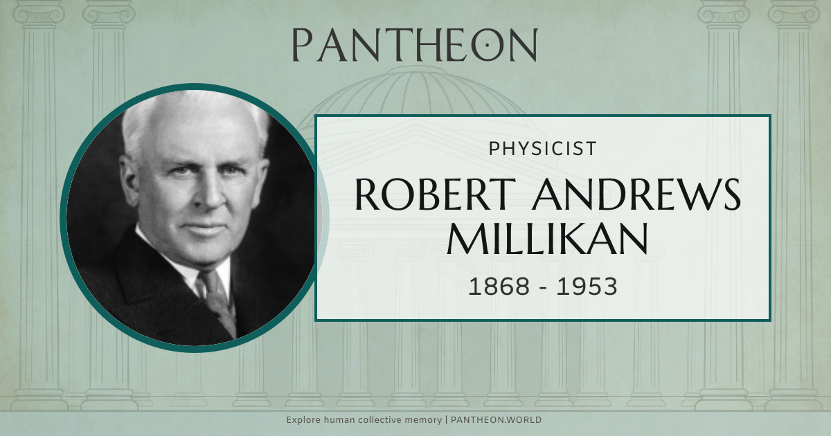 Robert Andrews Millikan Biography | Pantheon