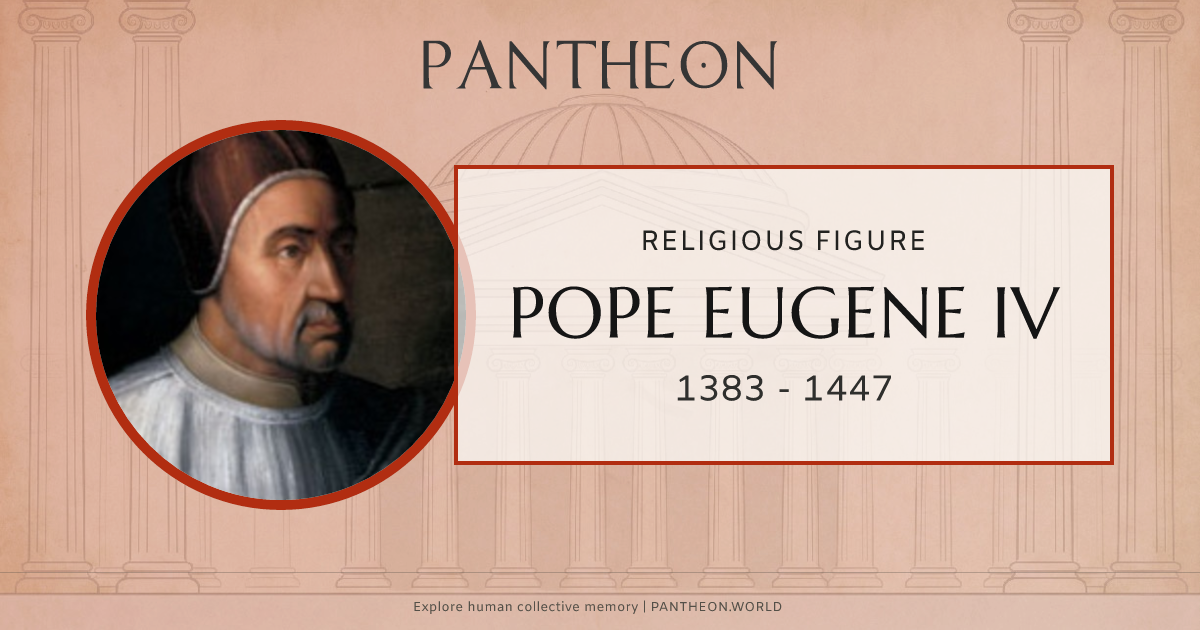Pope Eugene IV Biography | Pantheon