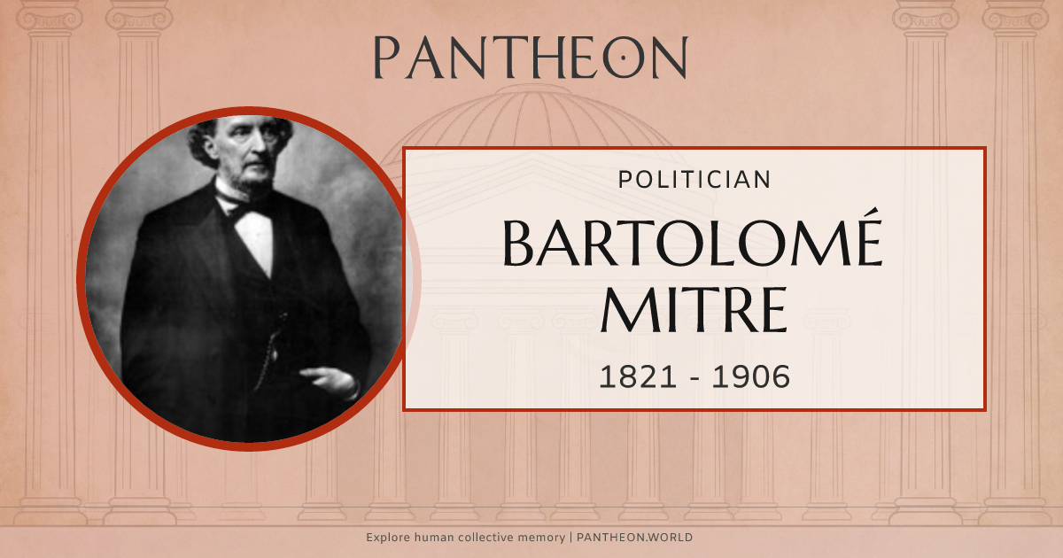 Bartolomé Mitre Biography | Pantheon