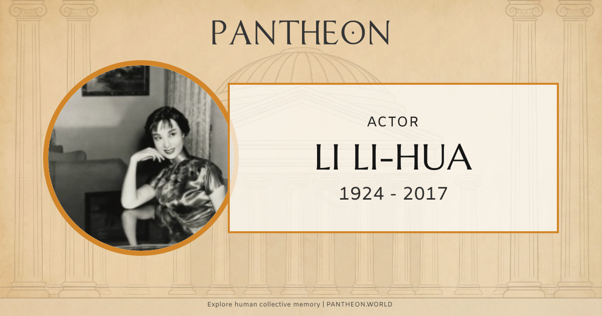 Li Li Hua Biography Pantheon