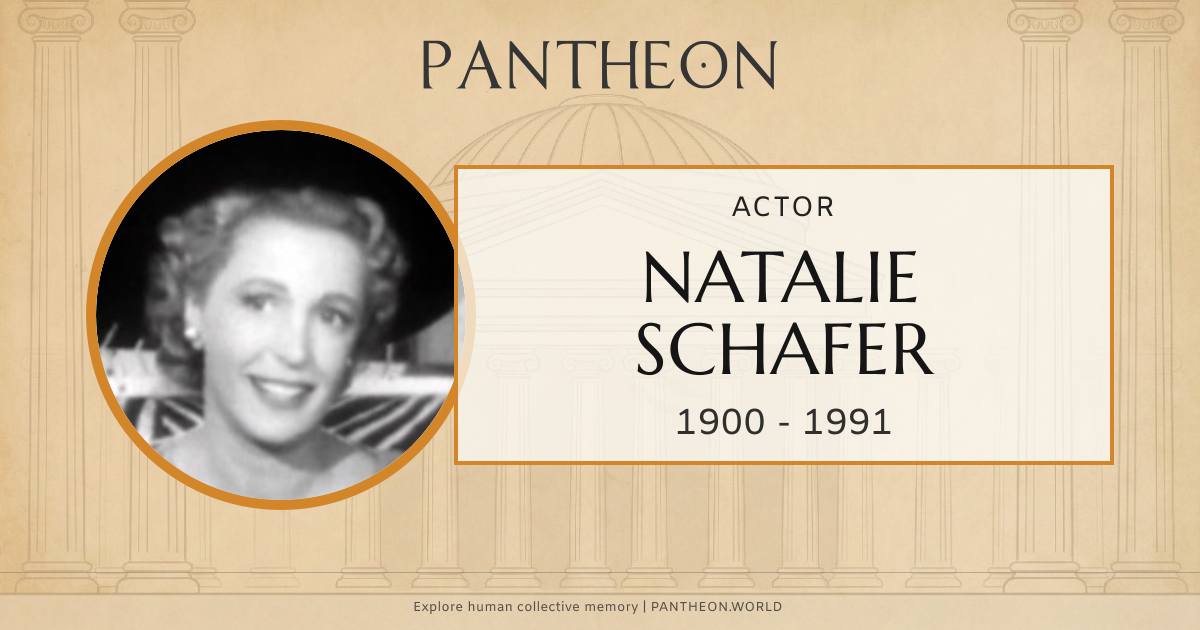 Natalie Schafer Biography | Pantheon