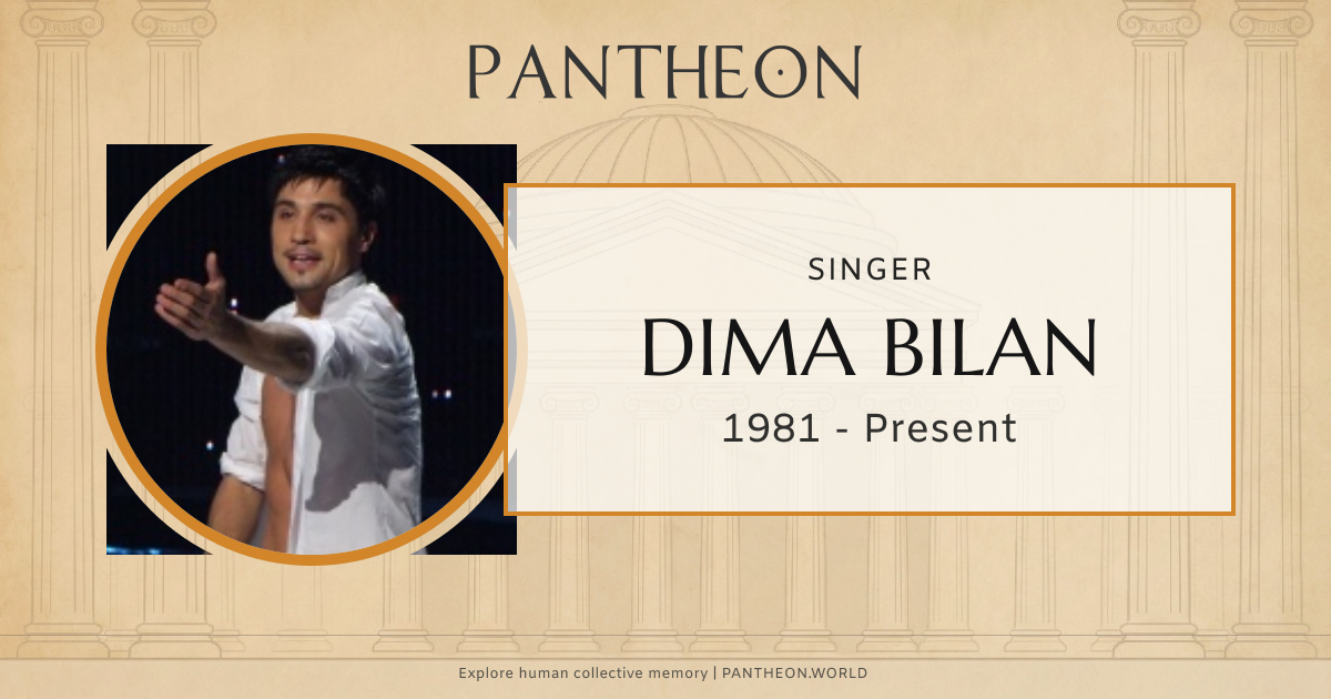 Dima Bilan Biography | Pantheon