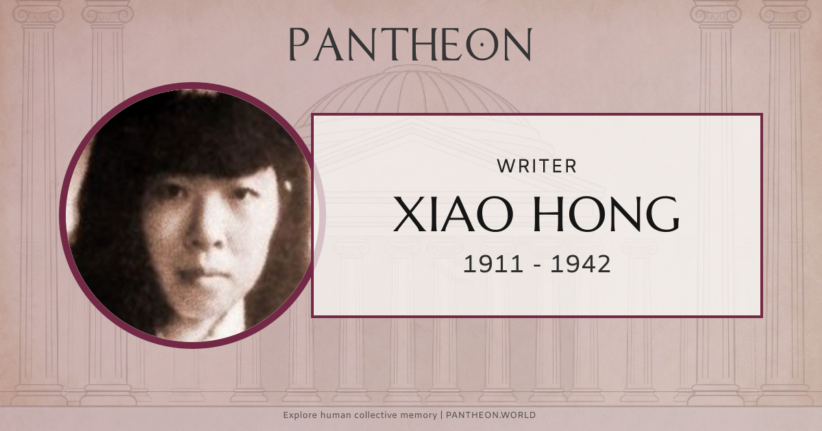Xiao Hong Biography | Pantheon