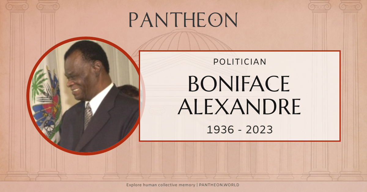 Boniface Alexandre Biography | Pantheon