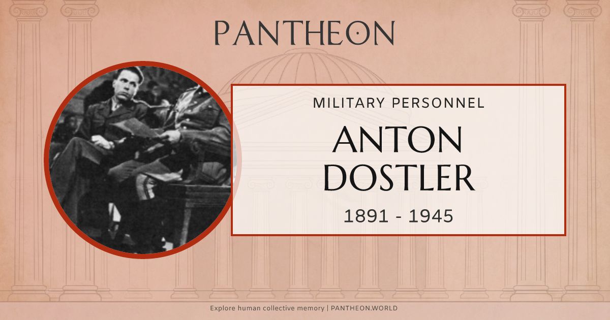 Anton Dostler Biography | Pantheon