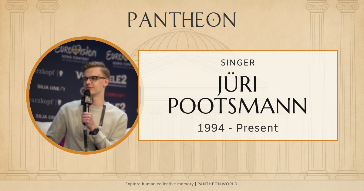 Jüri Pootsmann Biography | Pantheon