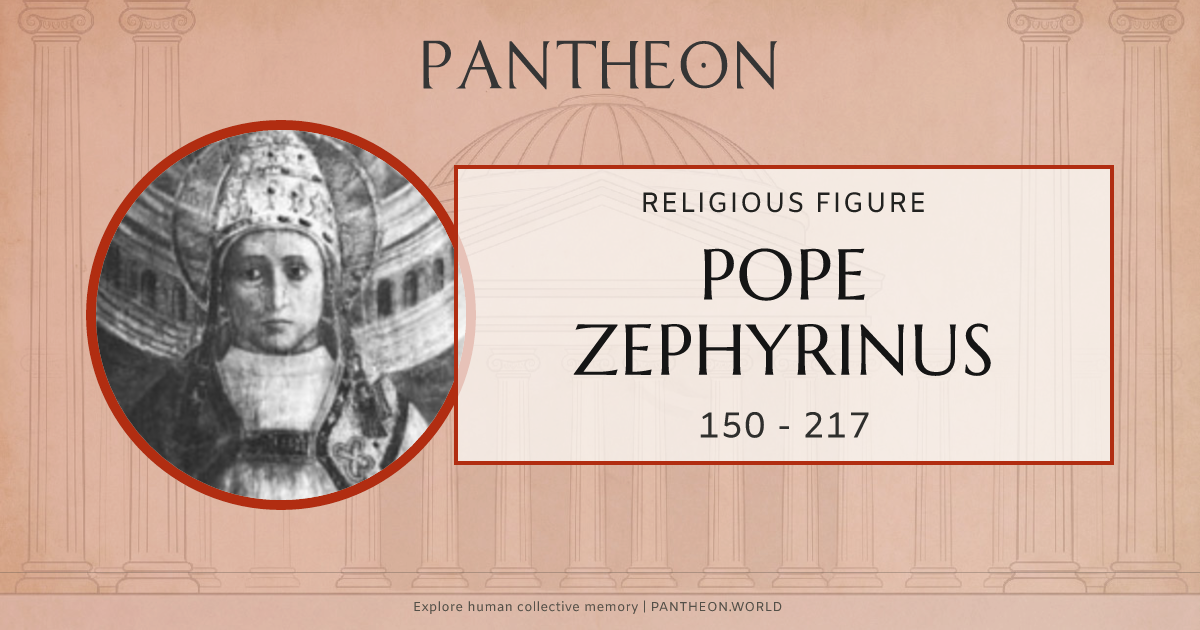 Pope Zephyrinus Biography | Pantheon