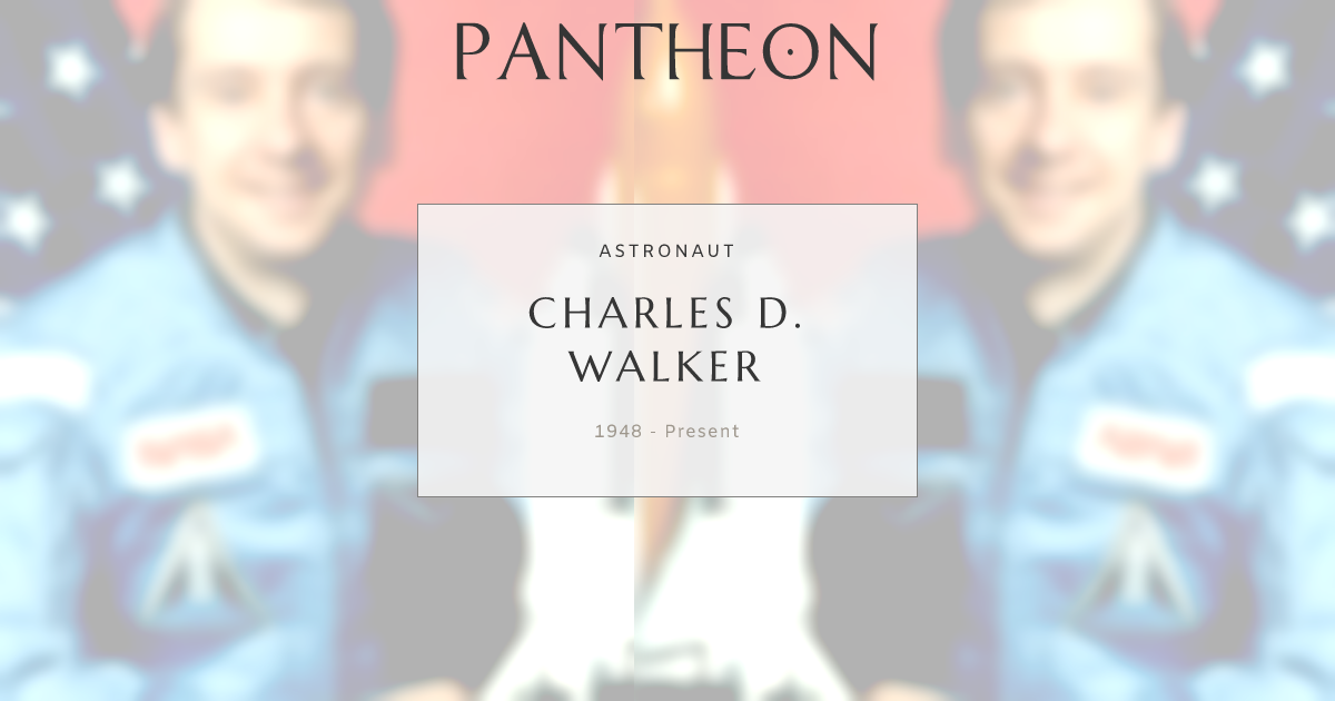 Charles D. Walker Biography | Pantheon