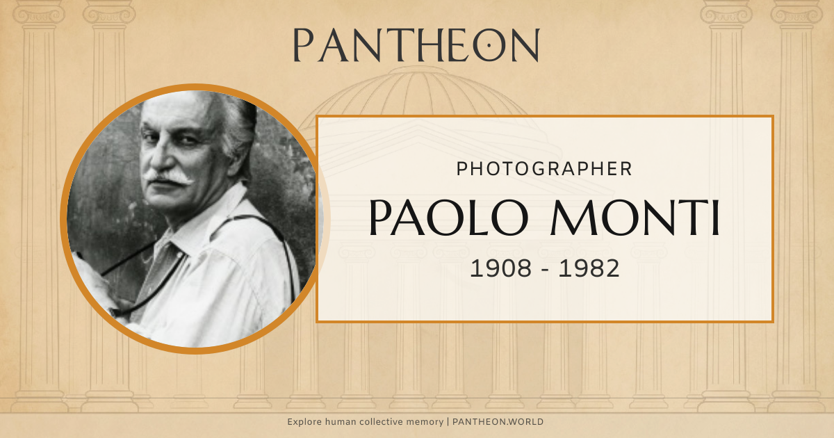 Paolo Monti Biography | Pantheon