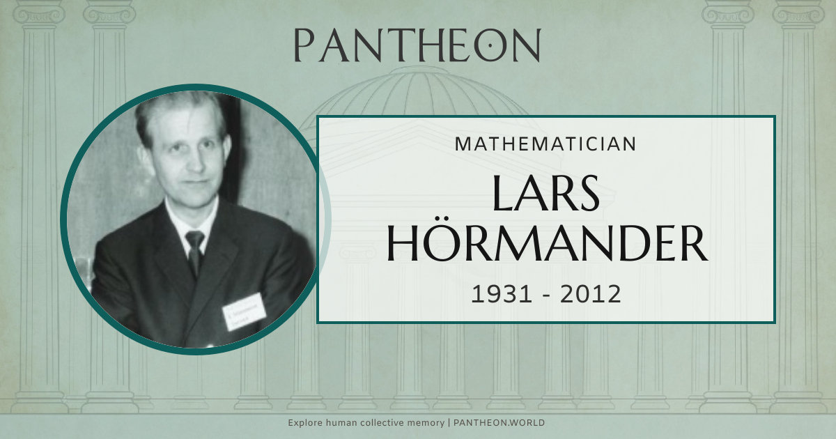 Lars Hörmander Biography | Pantheon