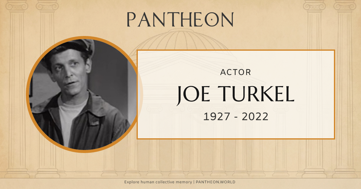 Joe Turkel Biography | Pantheon