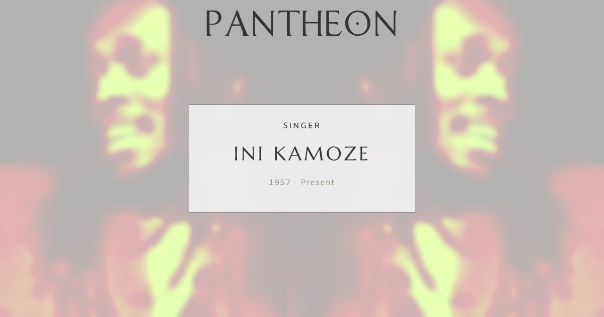 Ini Kamoze Biography | Pantheon