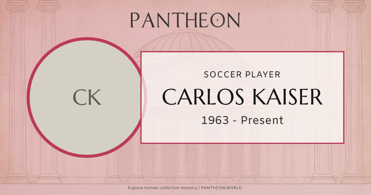 Carlos Kaiser Biography | Pantheon