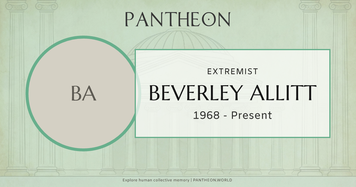 Beverley Allitt Biography | Pantheon