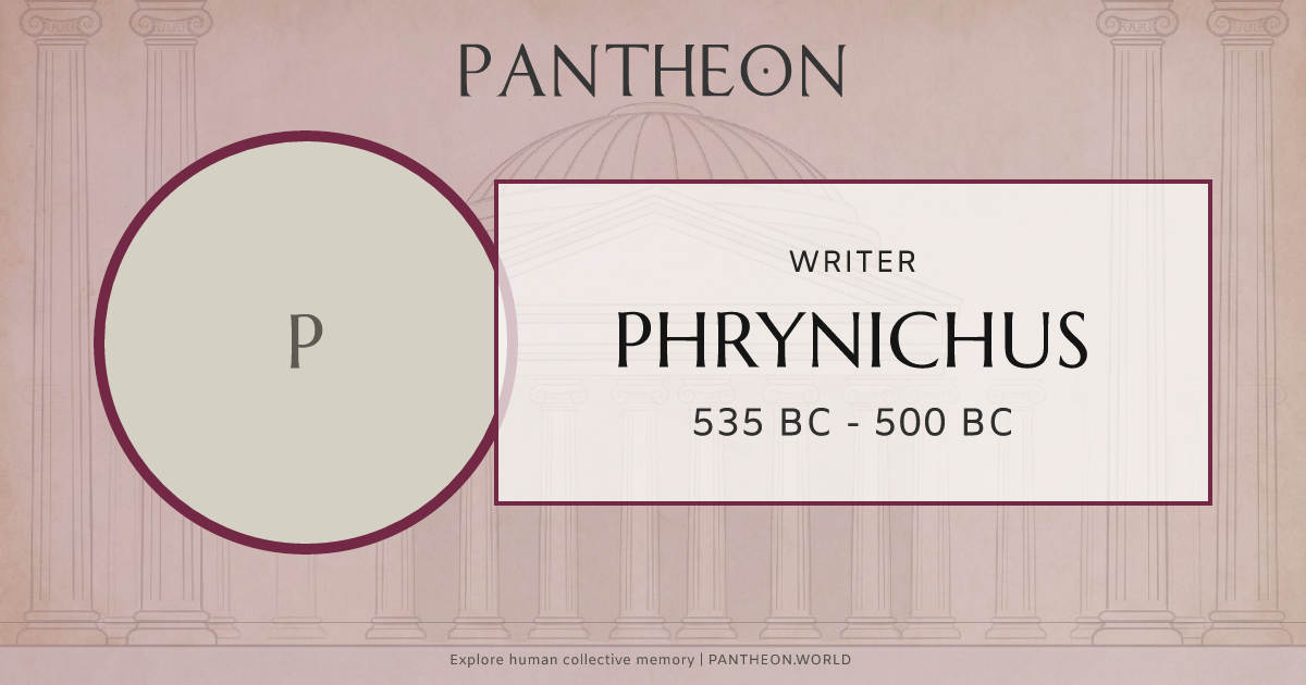Phrynichus Biography | Pantheon