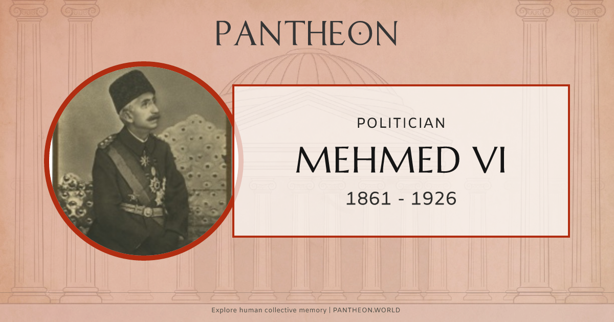 Mehmed VI Biography | Pantheon