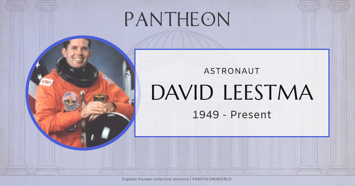 David Leestma Biography | Pantheon