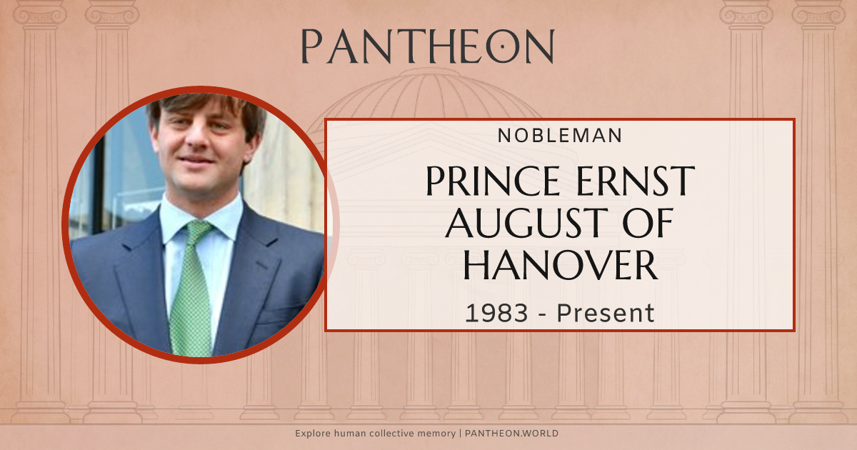 Prince Ernst August of Hanover Biography | Pantheon