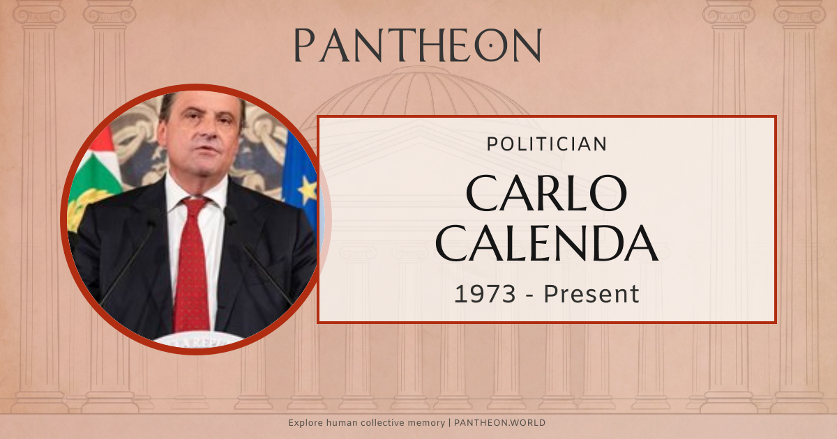Carlo Calenda Biography | Pantheon