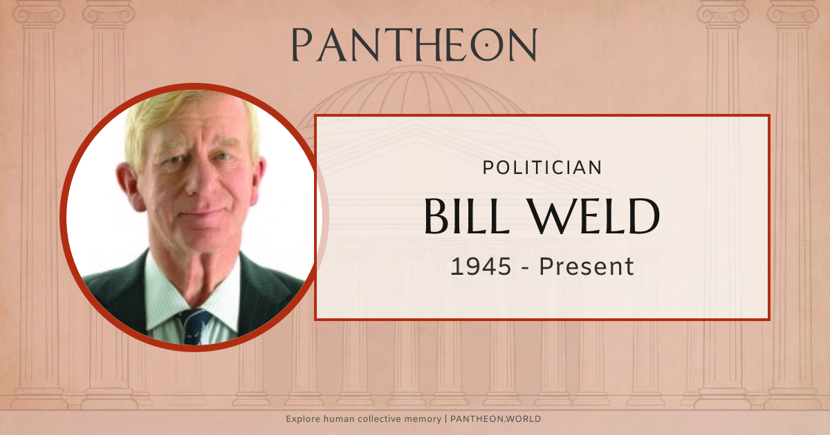 Bill Weld Biography | Pantheon