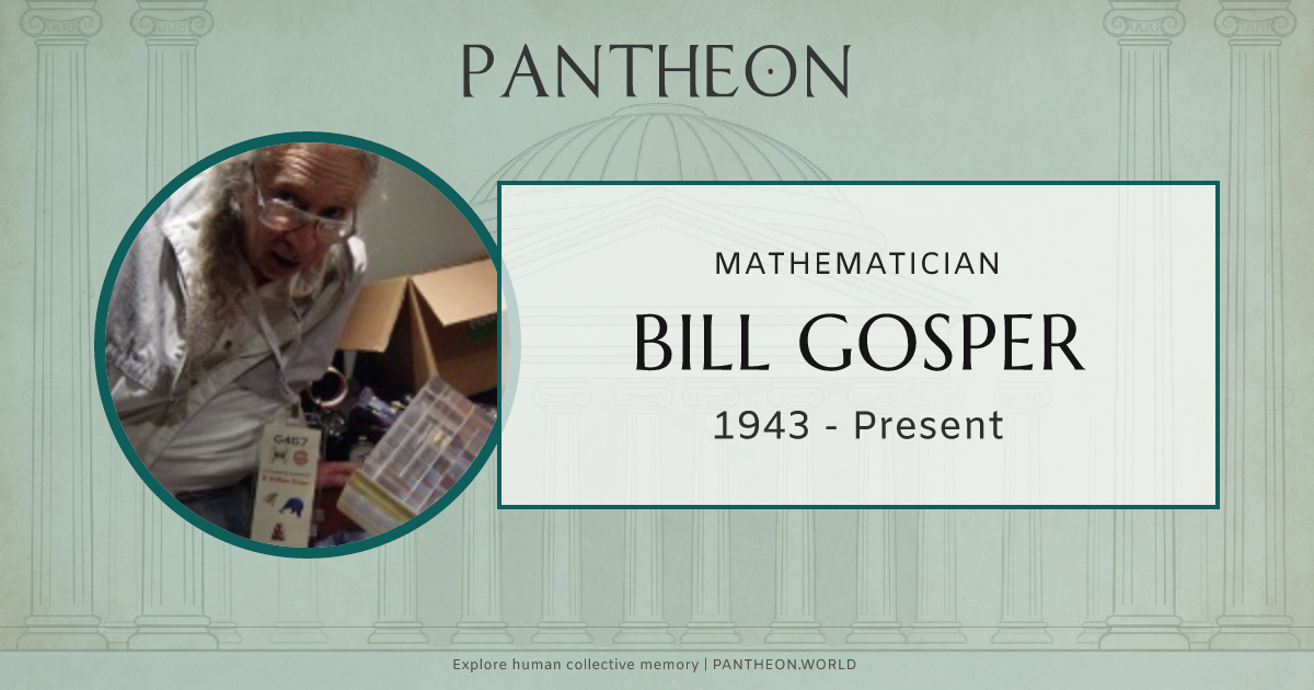 Bill Gosper Biography | Pantheon