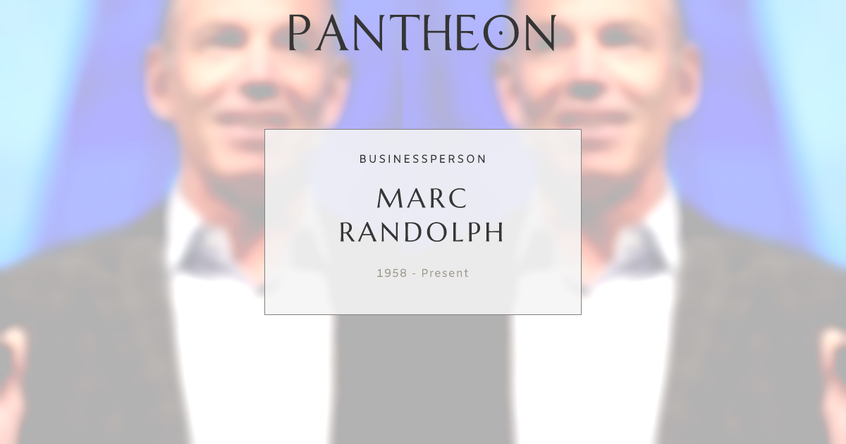 Marc Randolph Biography | Pantheon
