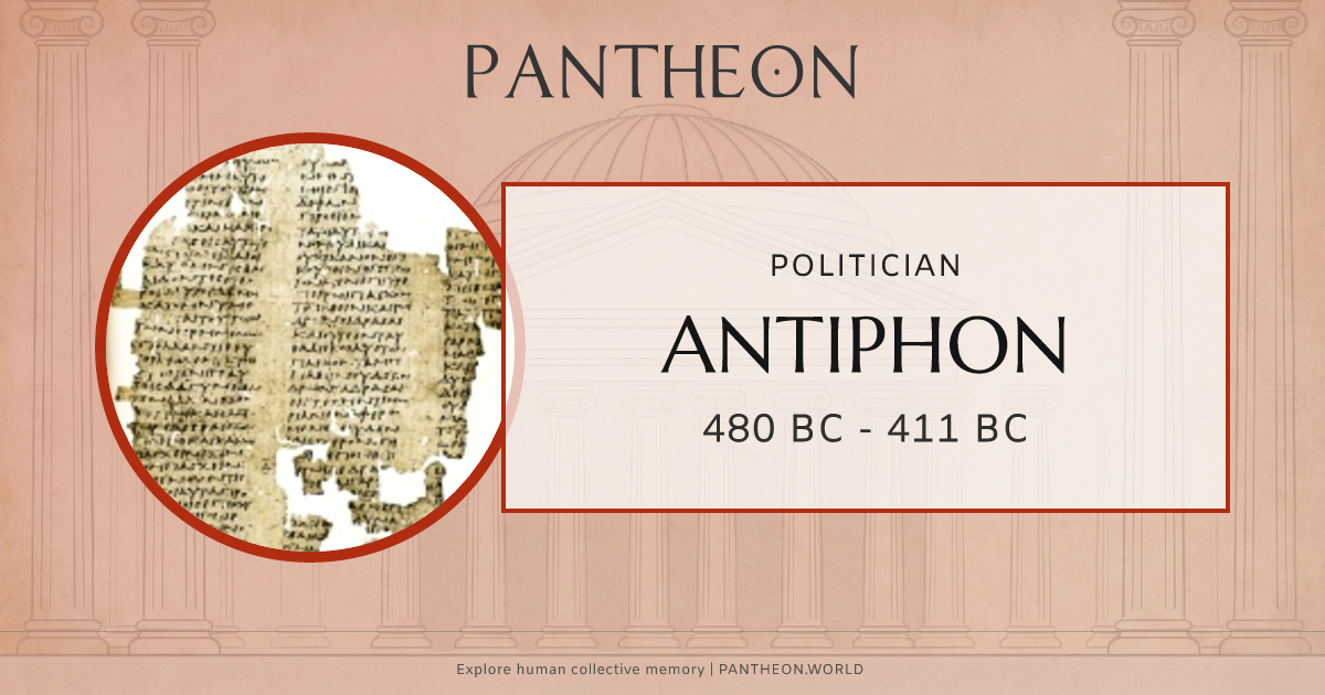 Antiphon Biography | Pantheon