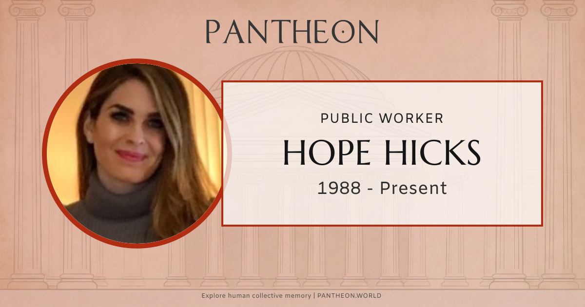 Hope Hicks Biography | Pantheon