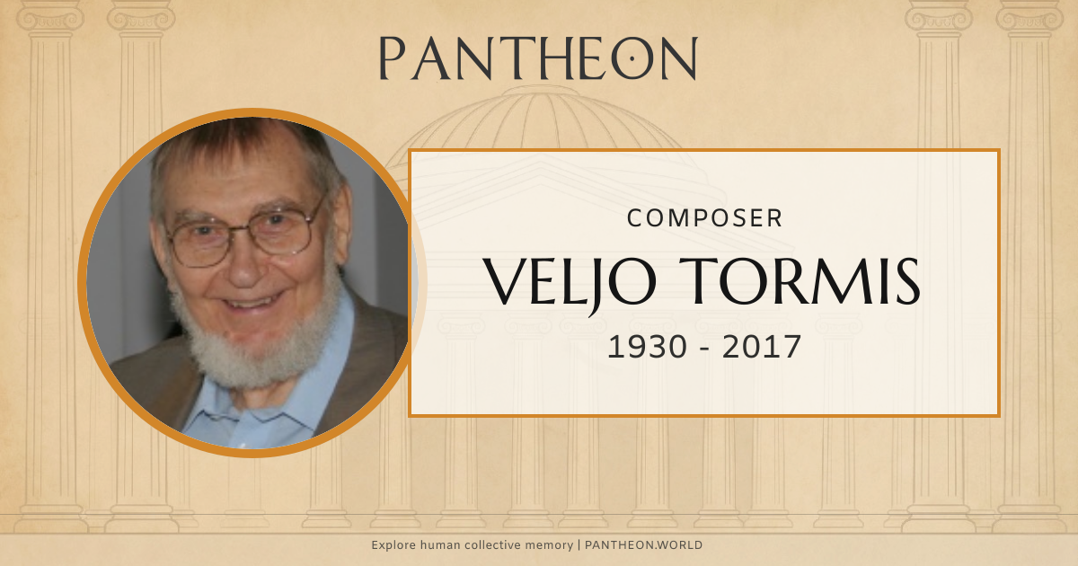 Veljo Tormis Biography | Pantheon