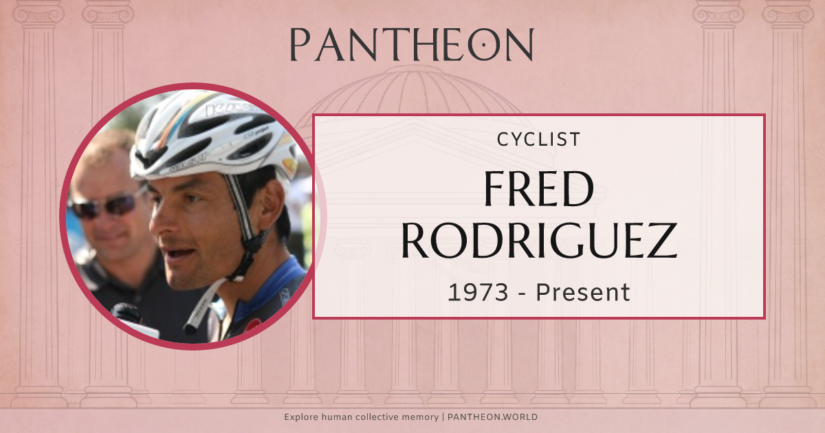 Fred Rodriguez Biography | Pantheon