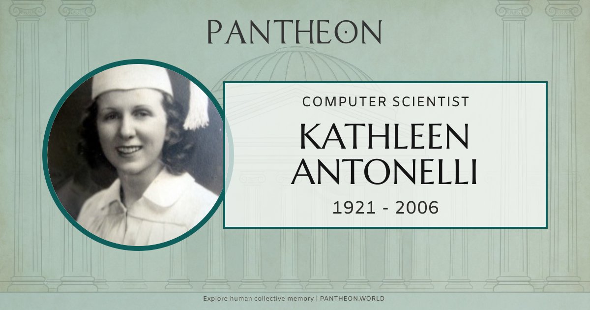 Kathleen Antonelli Biography | Pantheon