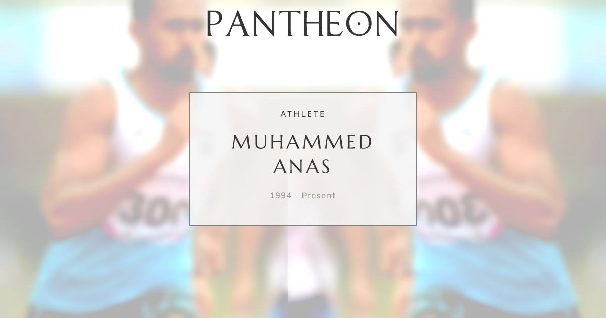 Muhammed Anas Biography | Pantheon