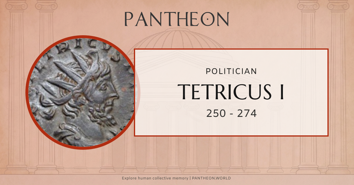 Tetricus I Biography | Pantheon
