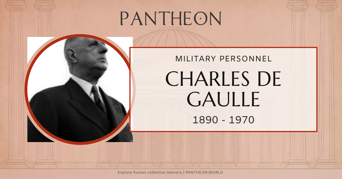 Charles de Gaulle Biography | Pantheon