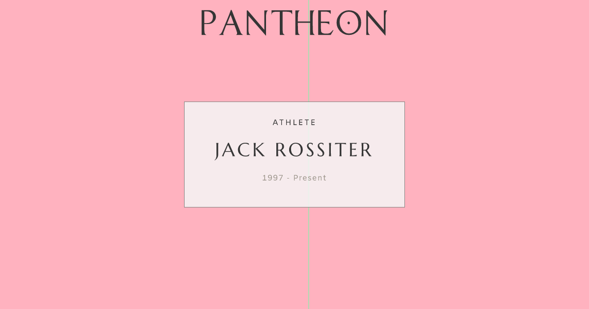 Jack Rossiter Biography | Pantheon