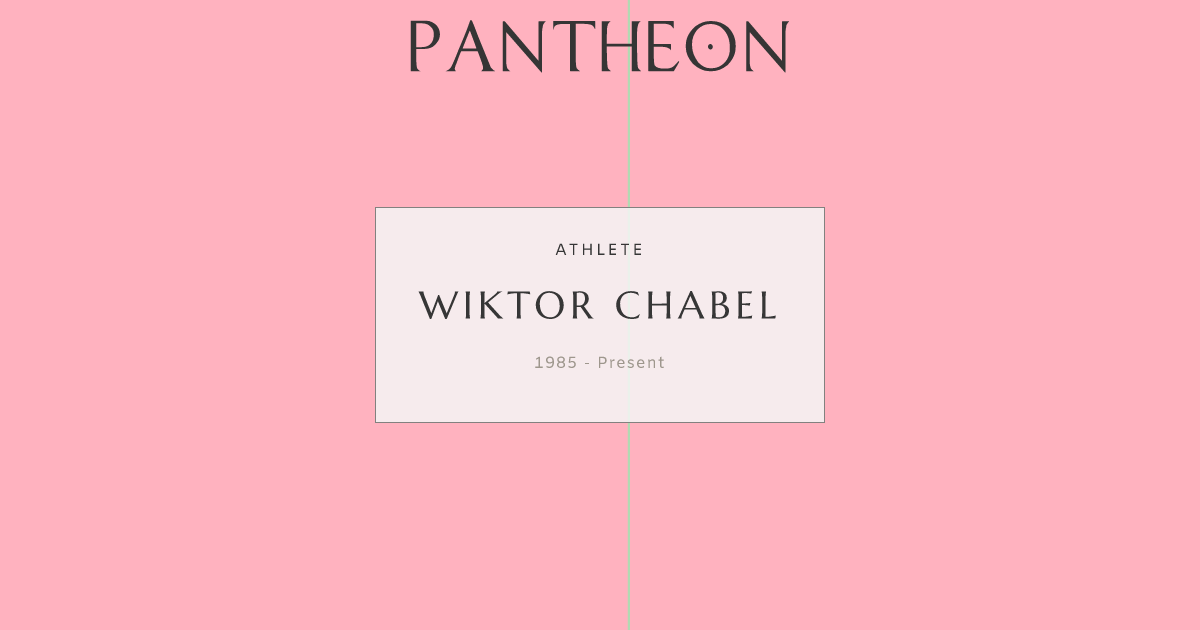 Wiktor Chabel Biography | Pantheon