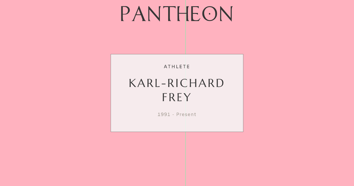 Karl-Richard Frey Biography | Pantheon