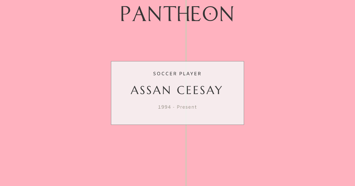 Assan Ceesay Biography | Pantheon