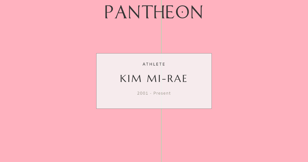 Kim Mi-rae Biography | Pantheon