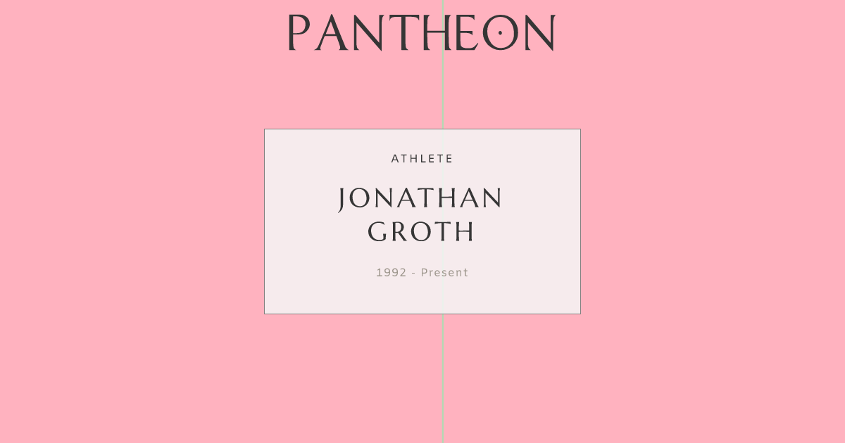 Jonathan Groth Biography | Pantheon