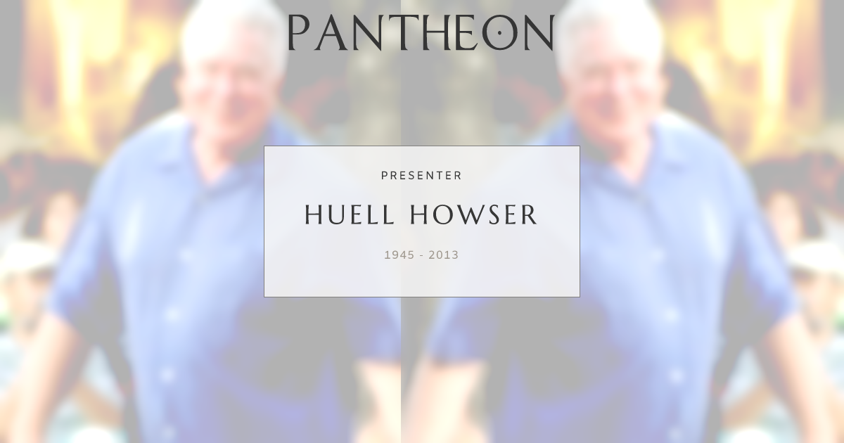 Huell Howser Biography | Pantheon